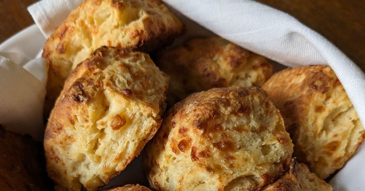For these Cheese Biscuits, the creamy brick is worth a special trip ...