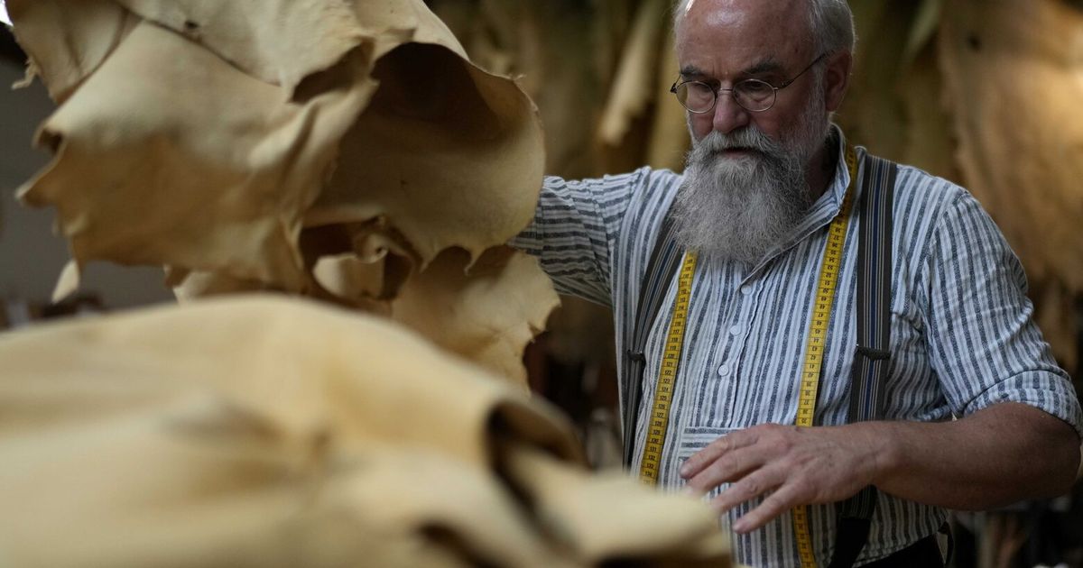 A German tailor who specializes in bespoke lederhosen is in high demand ...