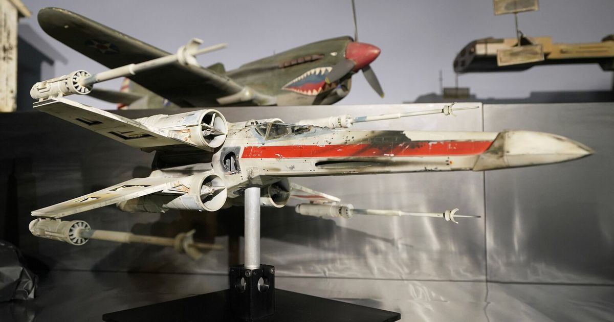 Miniature ‘Star Wars’ X-wing gets over $3 million at auction of ...