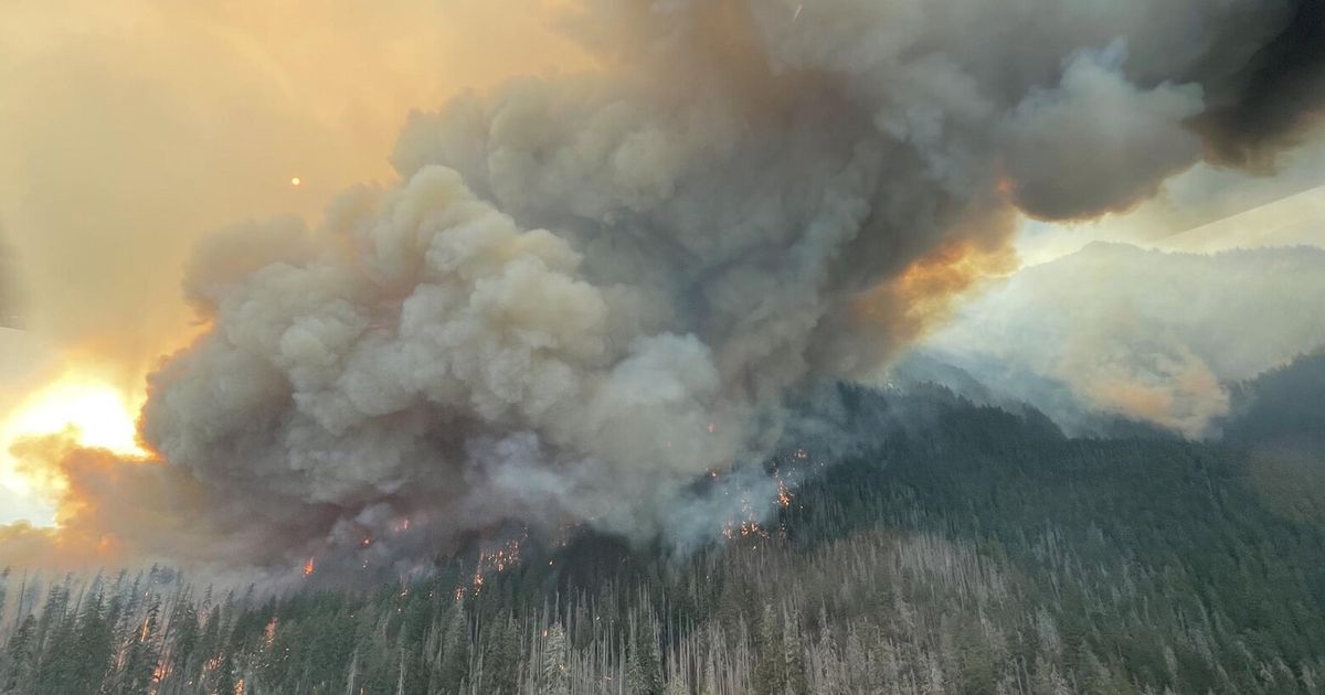Wildfires grow in Olympic National Park over the weekend | The Seattle ...