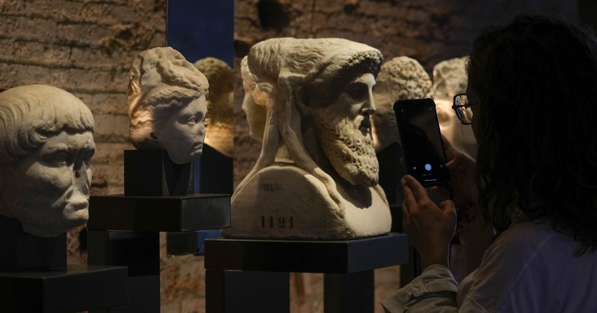 Ancient ‘power’ palazzo on Rome’s Palatine Hill reopens to tourists ...