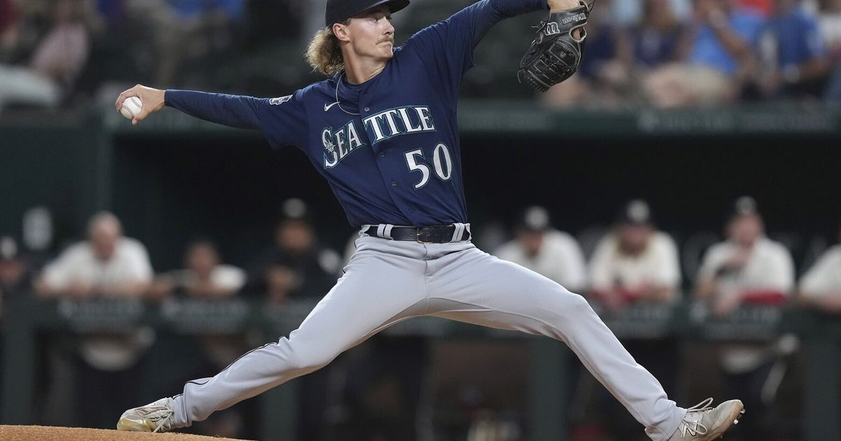 Rangers rough up Bryce Miller again; Mariners give Bryan Woo a shot ...