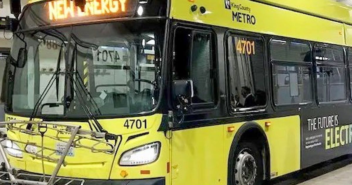 Metro’s battery-powered buses come in a new, shocking palette | The ...