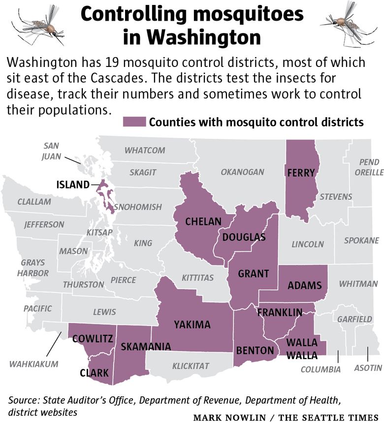 Mosquito Population By State Map Printable Map