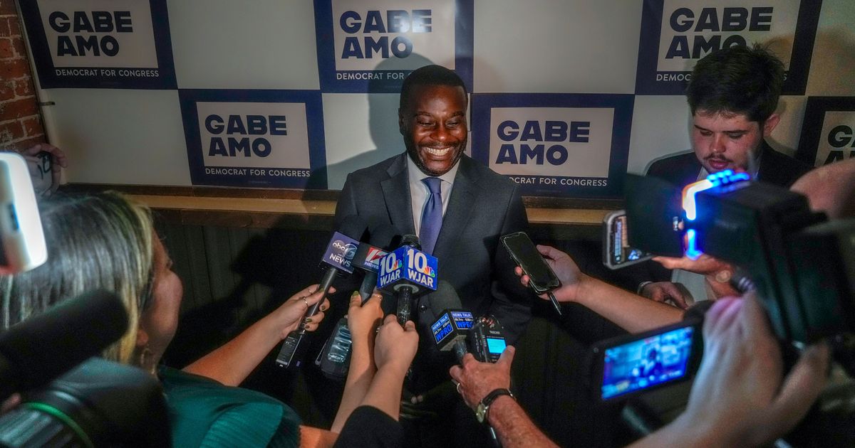 Democrat Gabe Amo one win away from being 1st person of color to ...