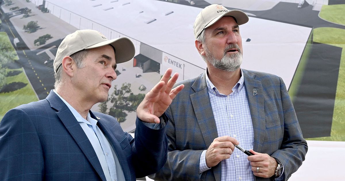 Battery parts maker Entek breaks ground on $1.5B manufacturing campus ...