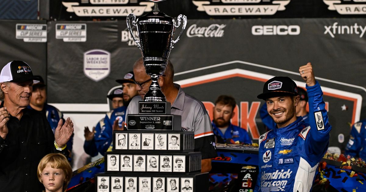 Hendrick, Larson shows strength at Darlington to start the NASCAR ...