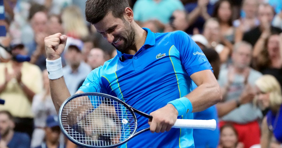 Novak Djokovic wins in straight sets to reach the US Open quarterfinals ...