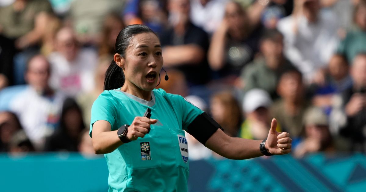 World Cup referee Yoshimi Yamashita among first women match officials ...