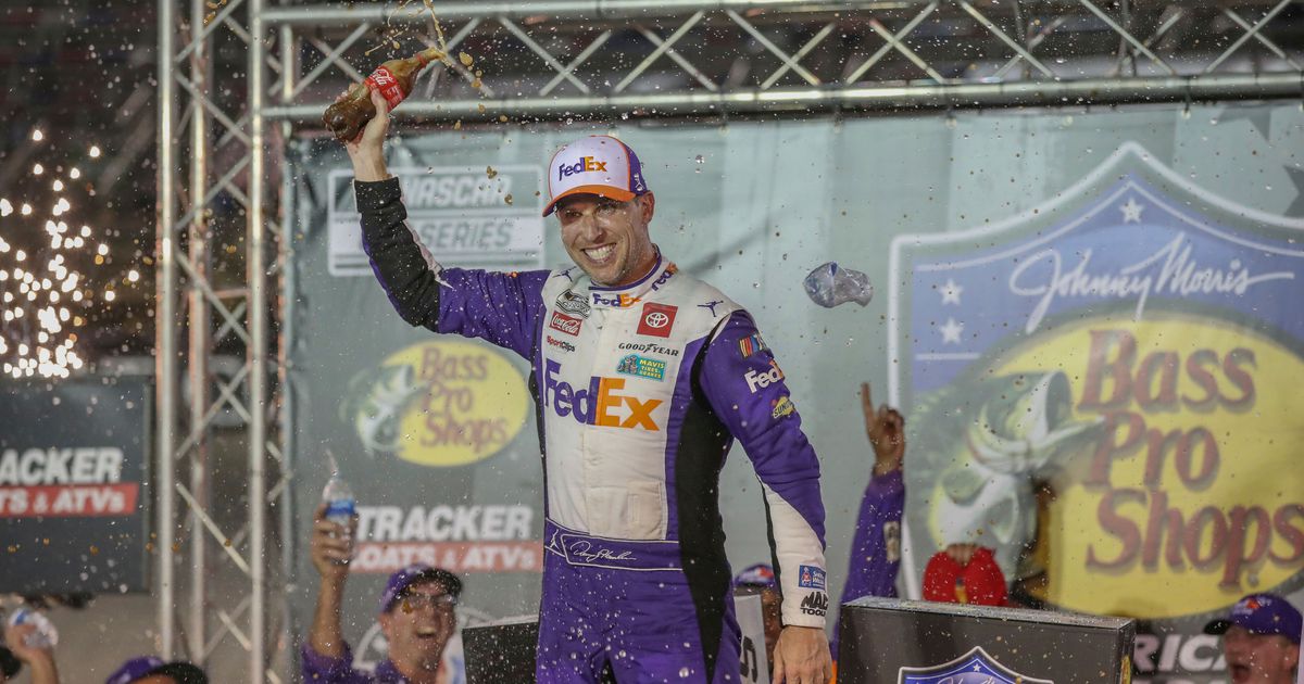 Denny Hamlin doubles down in declaration that this is his year to ...