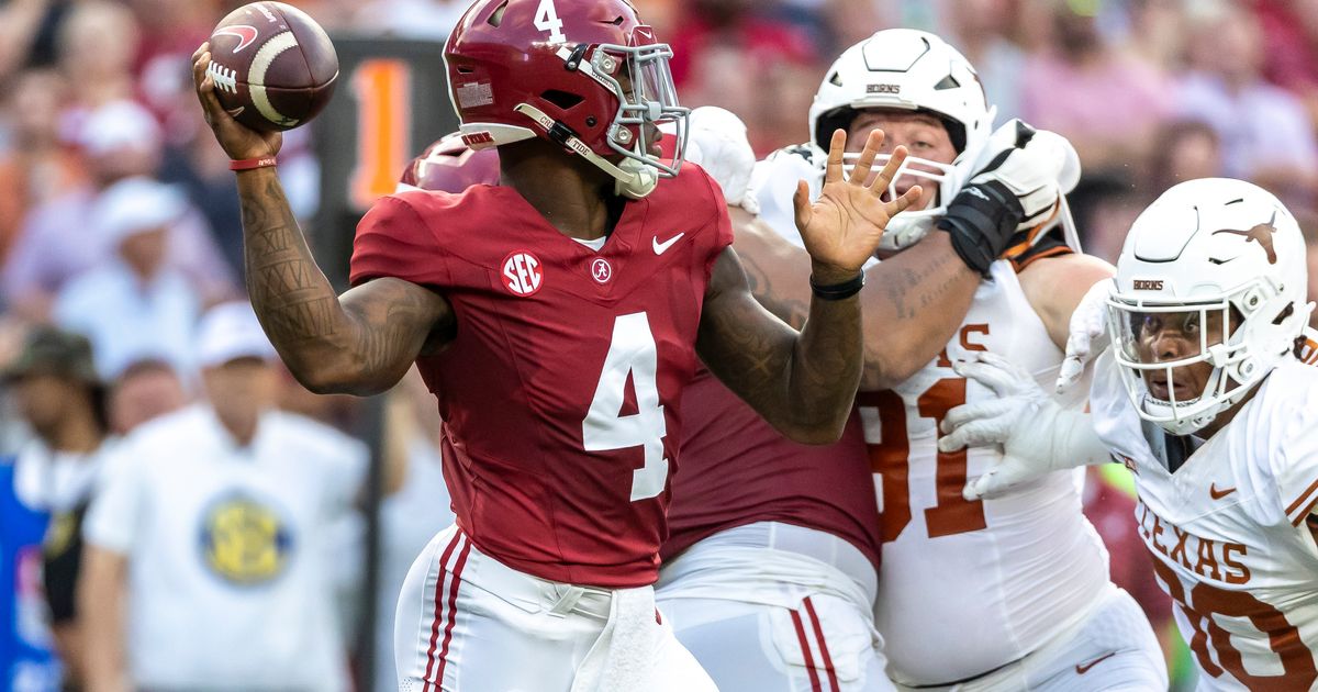No. 10 Alabama starts Notre Dame transfer Tyler Buchner at QB at South ...