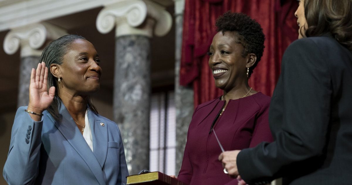 Butler sworn in as third Black female senator in US history, replaces ...