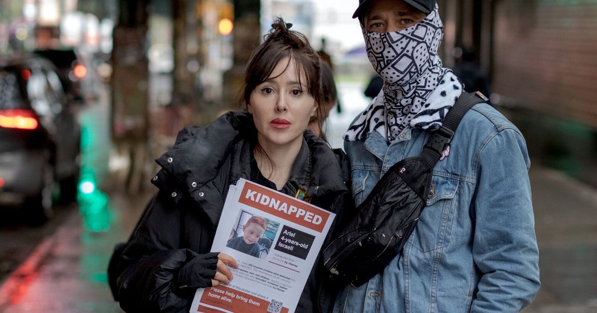 ‘Kidnapped’: Flyers express artists’ anguish over Israeli hostages ...