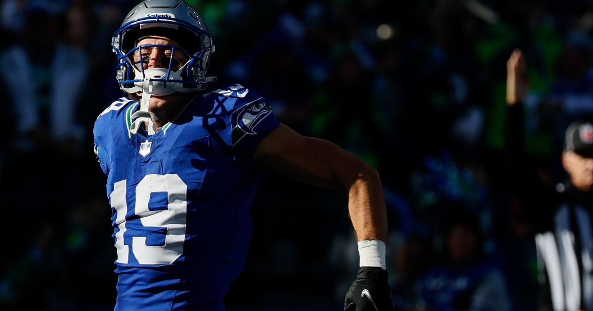 Rookies like Jake Bobo ‘a boost’ for Seahawks in Week 8 win over Browns ...