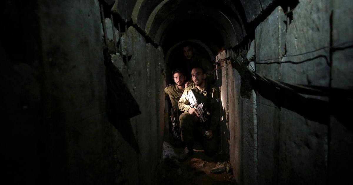 A spiderweb of Hamas tunnels in Gaza Strip raises risks for an Israeli ...