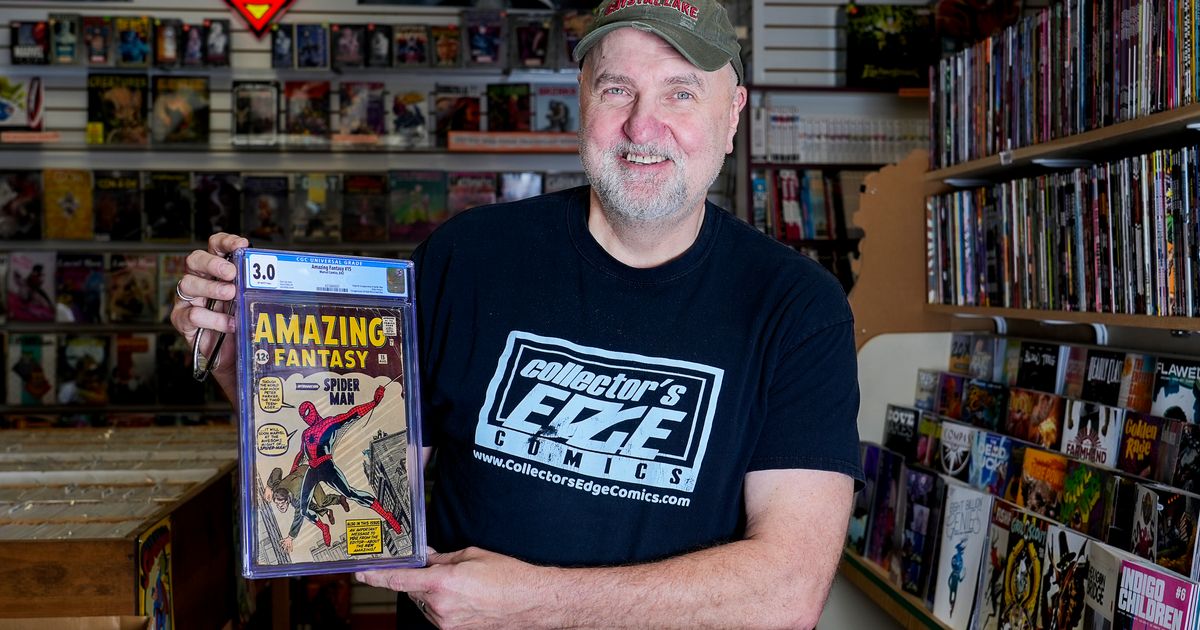 A Milwaukee comic book shop is looking to sell a rare copy of the first ...
