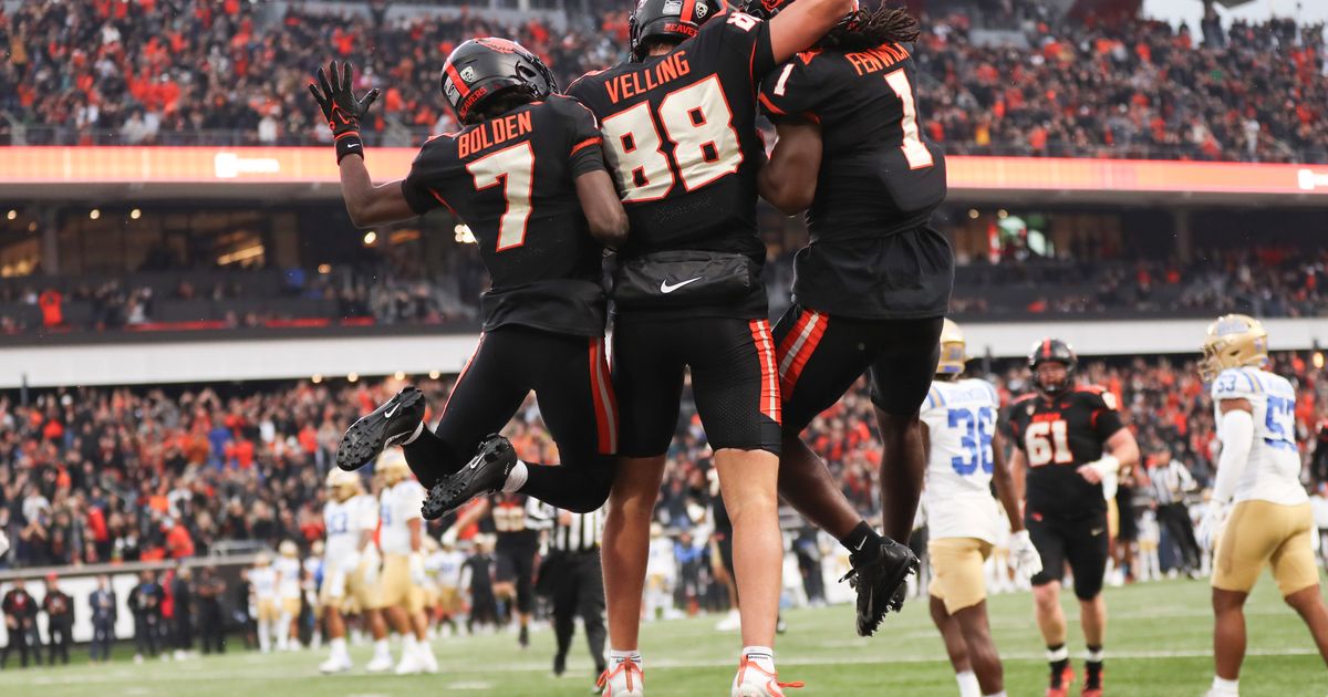DJ Uiagalelei, Ryan Cooper Jr. power No. 15 Oregon State to a 36-24 win ...