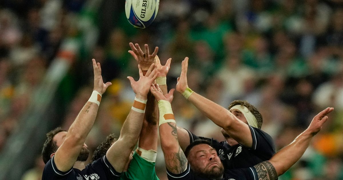 AP PHOTOS: Rugby World Cup quarterfinal lineups decided as Portugal ...