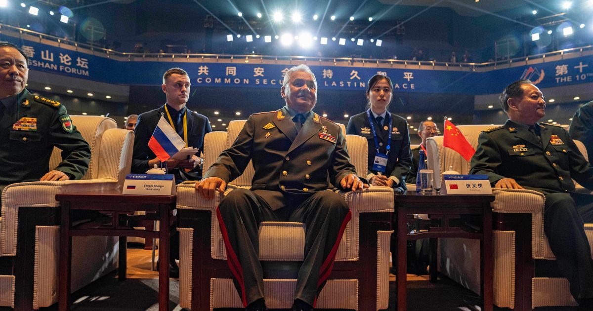 Russia’s envoy uses the stage at a military forum in China to accuse ...