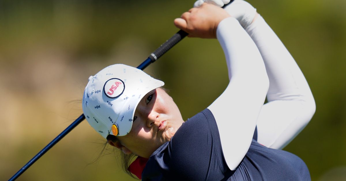 American Angel Yin moves into a share of the third-round lead at the LPGA Shanghai tournament ...