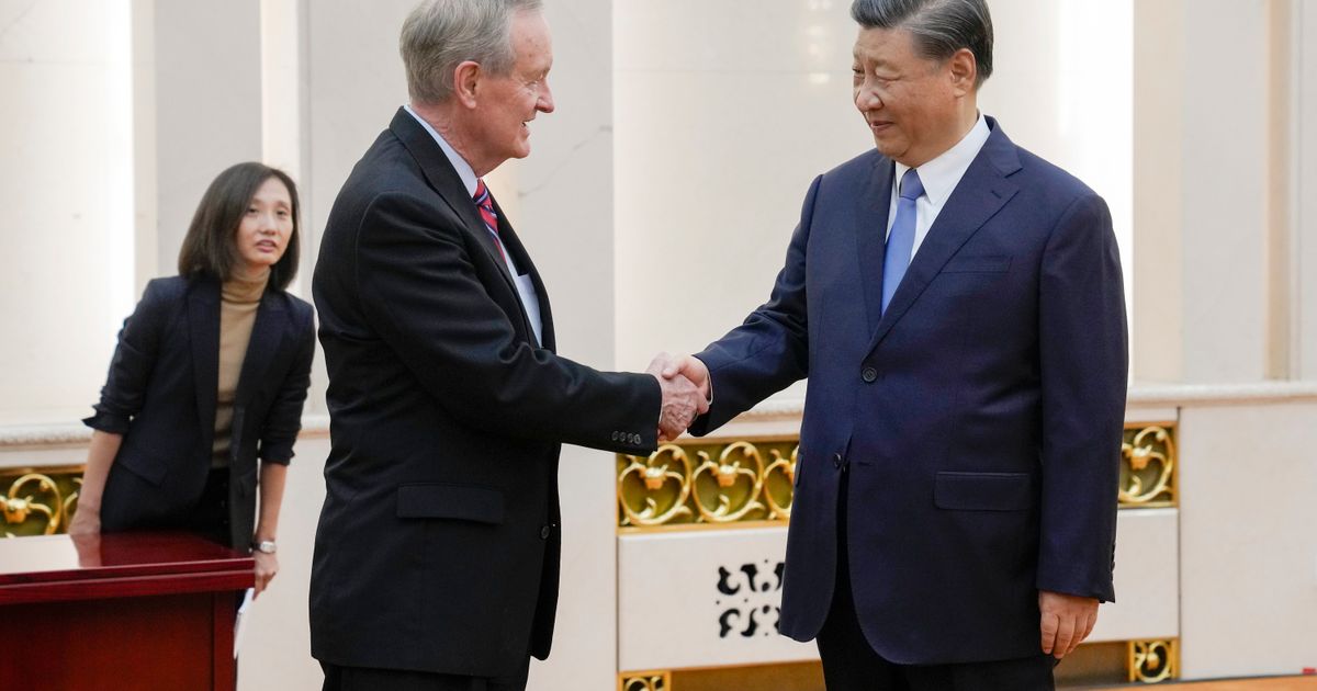 US Senate Majority Leader Schumer meets Xi and welcomes stronger ...