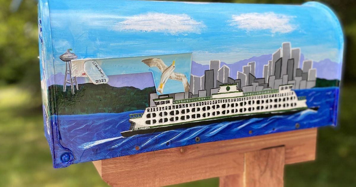 Bainbridge Island’s ‘Mailbox Lady’ now has even more artistry to ...