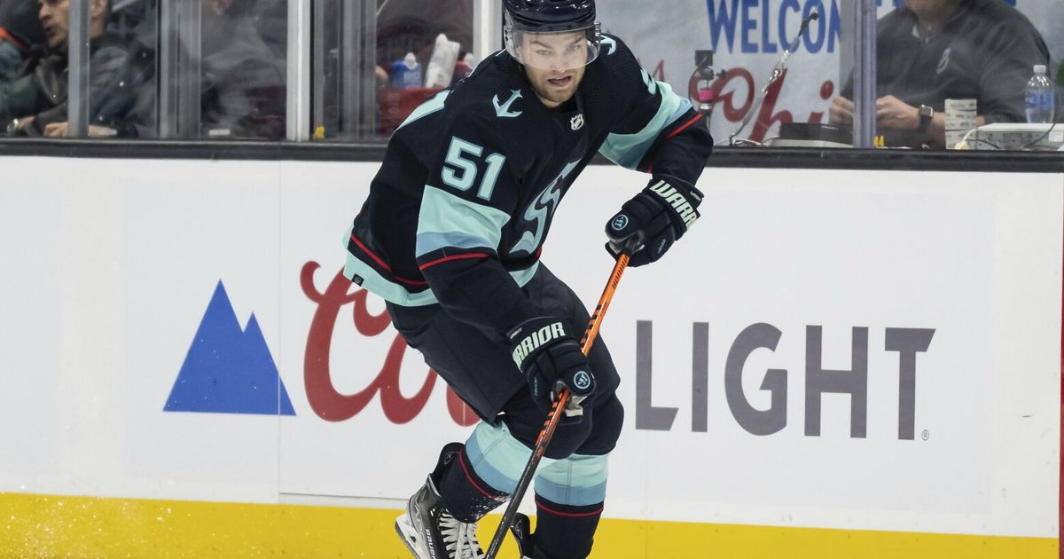 Kraken’s Shane Wright gets another chance vs. Avalanche; Ryan Winterton ...