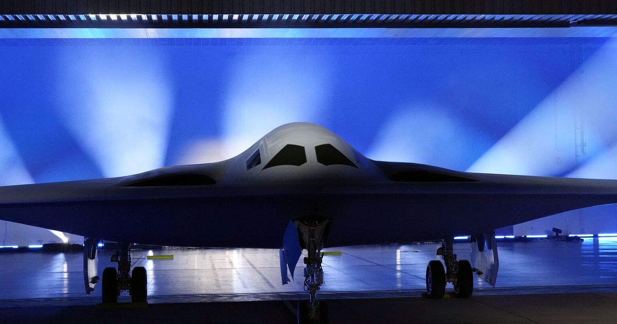 The Air Force’s new nuclear stealth bomber, the B-21 Raider, has taken ...