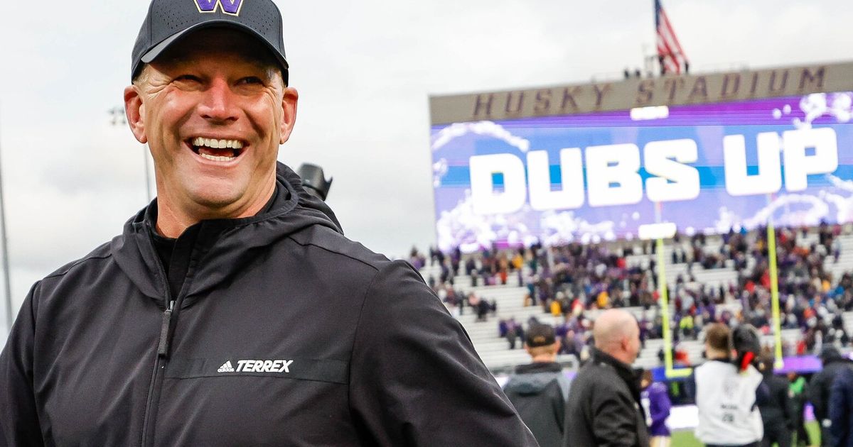 Notebook: With win over Utah, UW coach Kalen DeBoer secures 100th ...