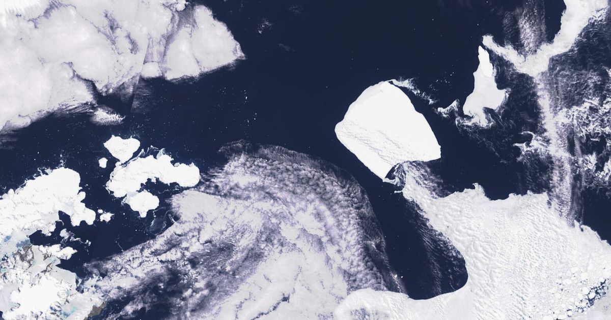 One of world’s largest icebergs drifting beyond Antarctic waters after ...