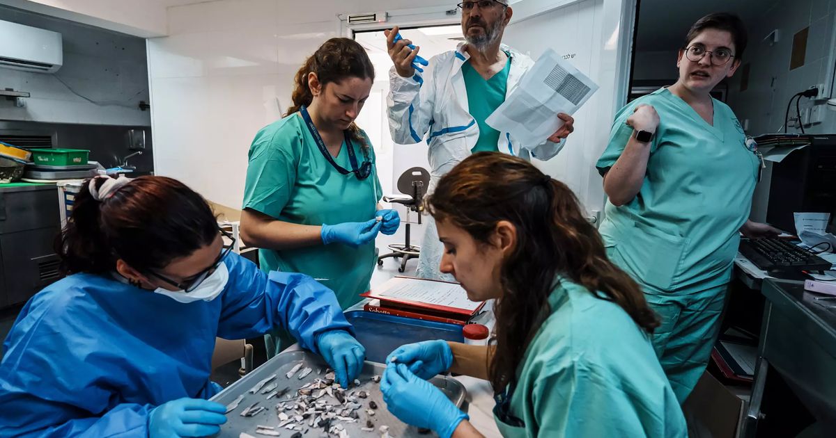 Inside the Israeli lab ‘reassembling and reconnecting’ the mangled ...
