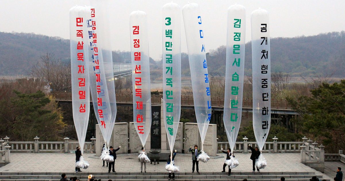 North Korea threatens to respond to anti-Pyongyang propaganda leaflets ...
