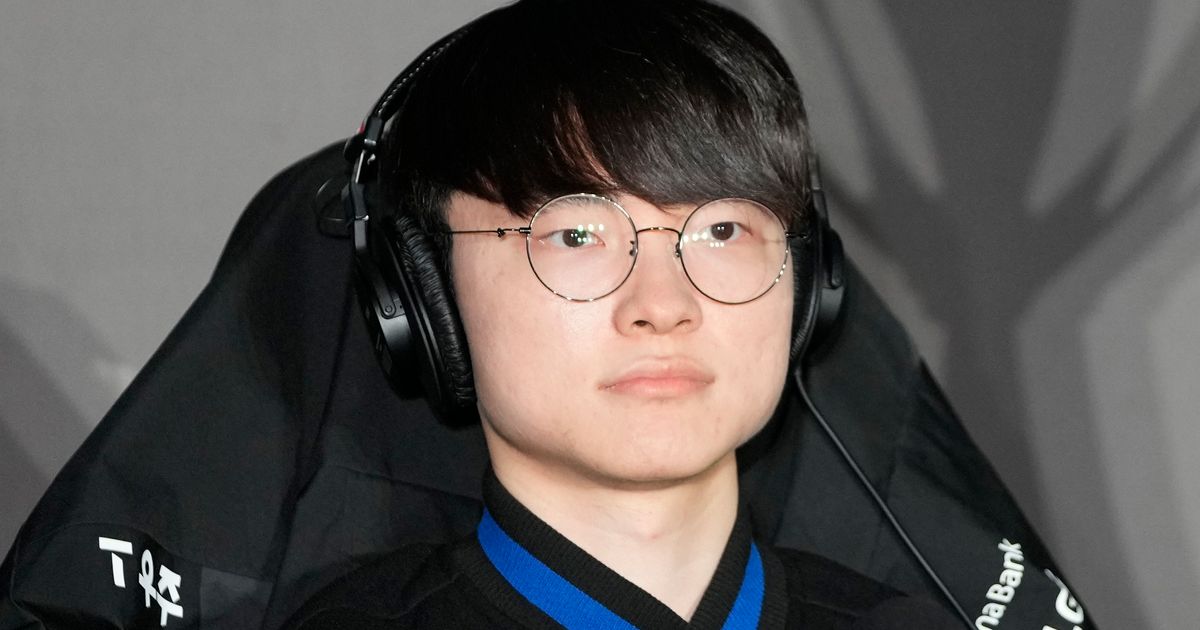 Esports superstar Faker’s team wins trophy at the League of Legends ...