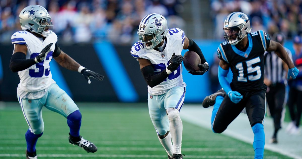 Cowboys’ DaRon Bland matches NFL record with 4th pick-6 this season ...