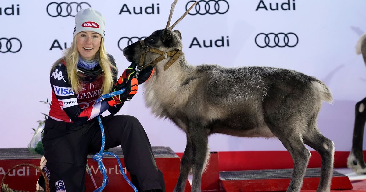 Shiffrin takes slalom for 89th World Cup win as 1st-run leader Vlhova ...