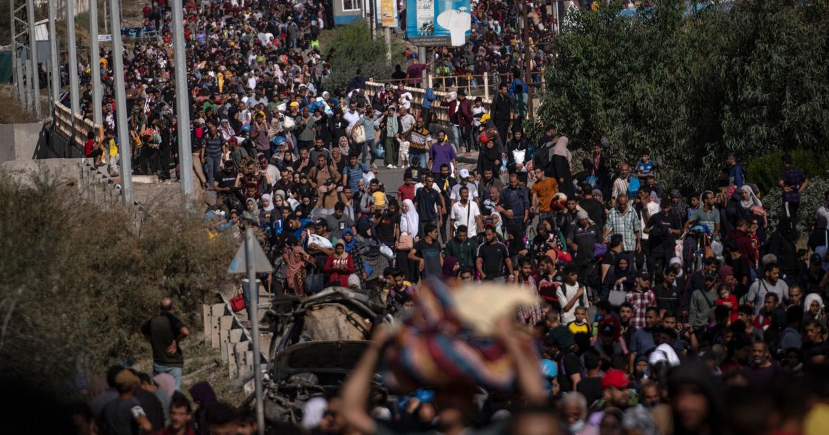 AP PHOTOS: As northern Gaza becomes encircled, immense human suffering ...