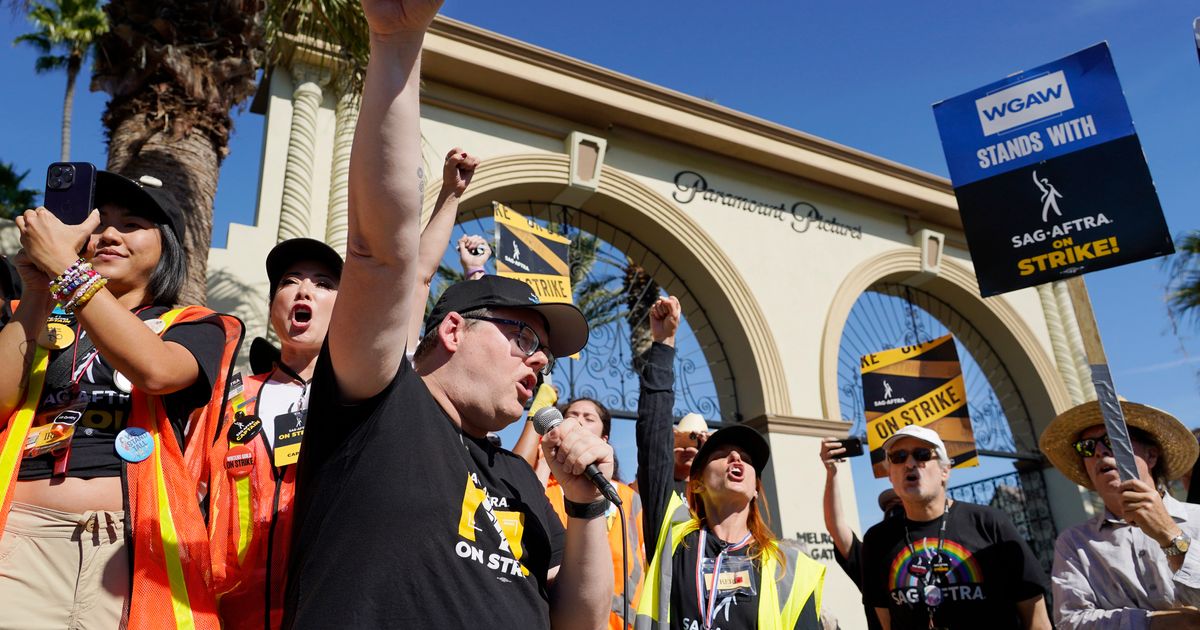 As Hollywood scrambles to get back to work, stars and politicians alike ...