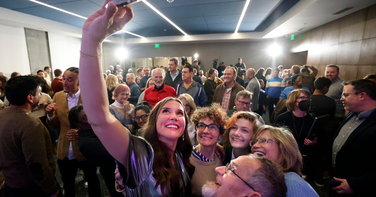 Incumbent Salt Lake City Mayor Erin Mendenhall wins bid for second term ...