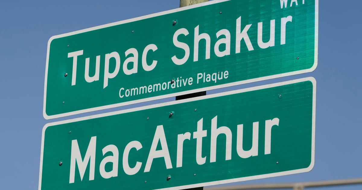 Tupac Shakur has an Oakland street named for him 27 years after his ...
