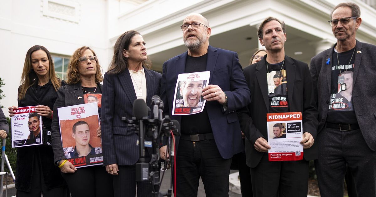 Families of American hostages in Gaza say Biden reaffirms commitment to ...