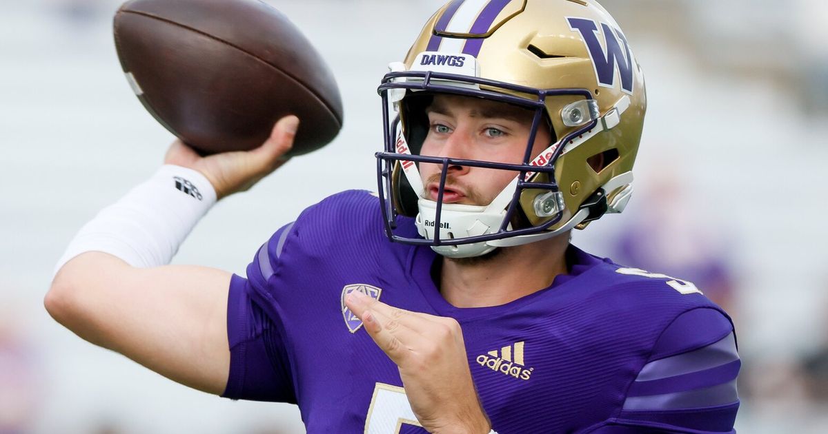 Here’s why Husky QB Dylan Morris is staying through playoffs despite ...