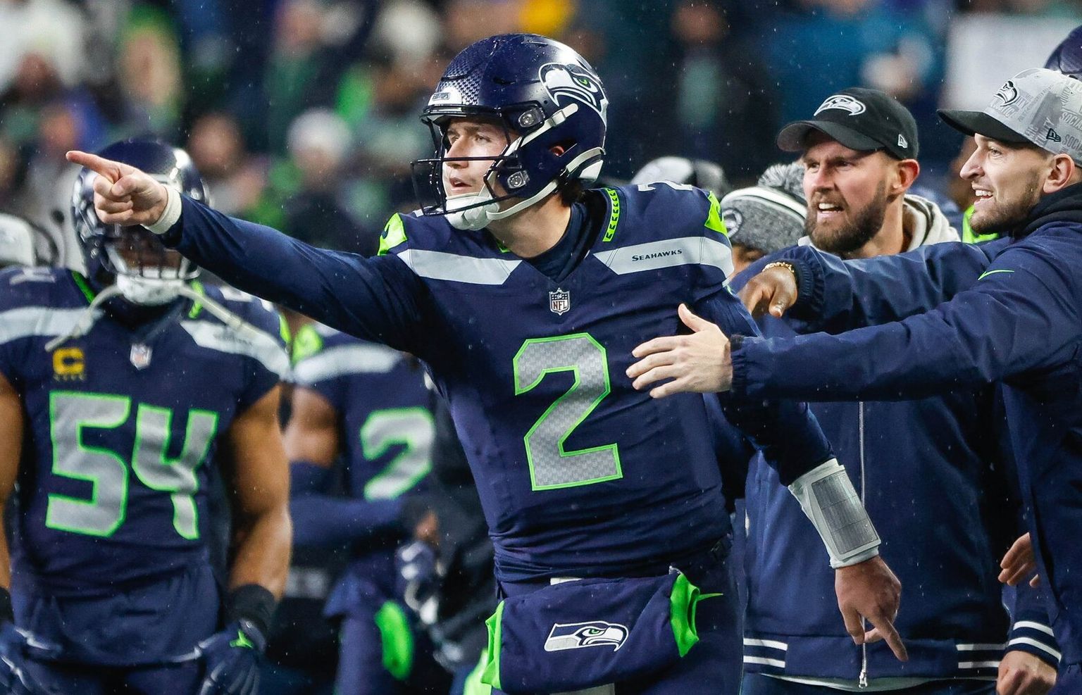 Drew Lock, Seahawks pull off wild comeback vs. Eagles to snap losing ...