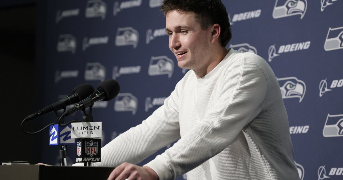 Seahawks’ Drew Lock gets emotional in postgame interview on ESPN after ...