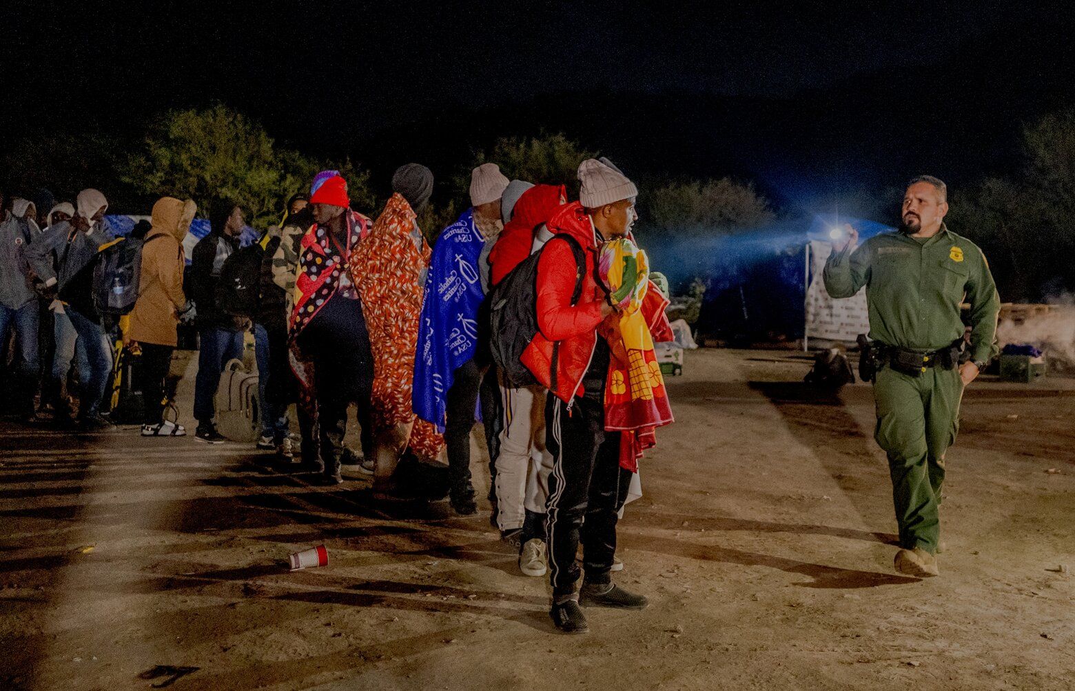 Mexican officials clear border camp as U.S .pressure mounts to limit ...