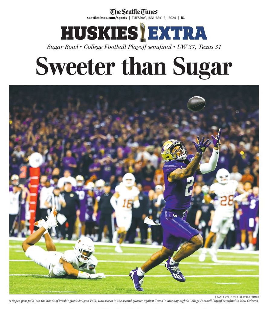 Husky football fans are doing everything they can to witness history in ...