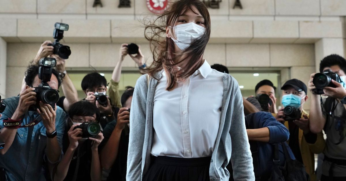 Hong Kong pro-democracy activist Agnes Chow jumps bail and moves to Canada | The Seattle Times