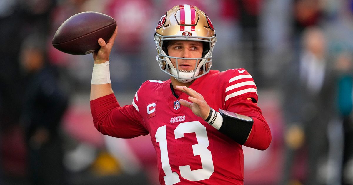 NFL MVP could be on the line when Brock Purdy’s 49ers host Lamar ...