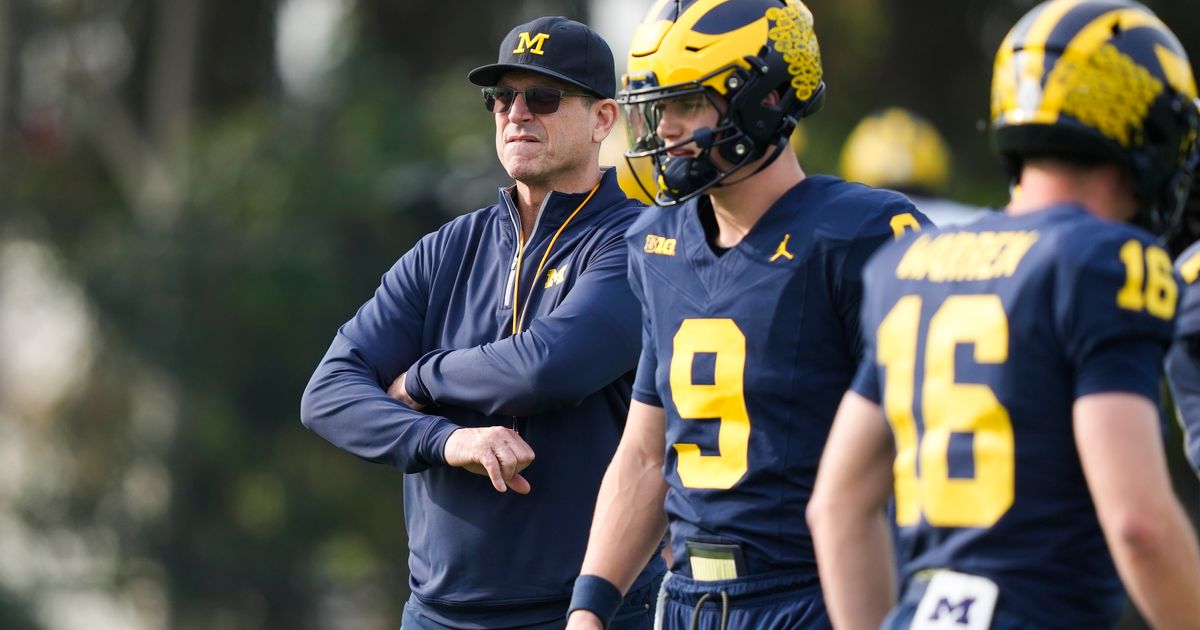 Michigan survived a tumultuous season with leadership, “Beat Bama ...
