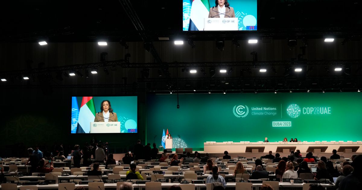 Harris dashed to Dubai to tackle climate change and war. Each carries ...