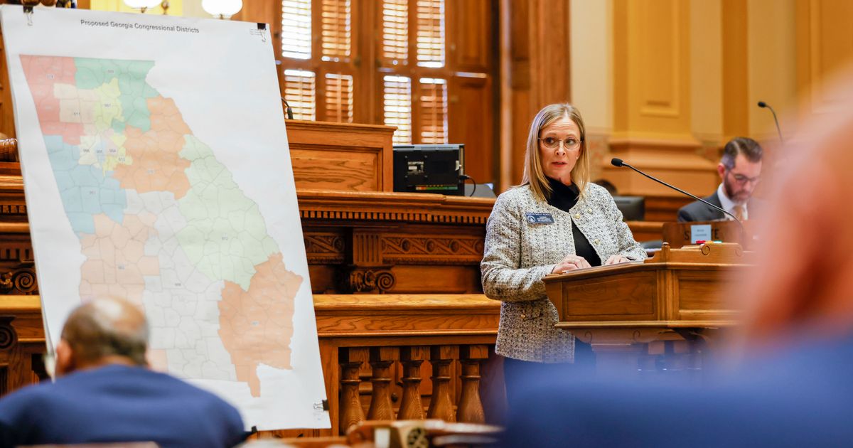 Georgia lawmakers advance congressional map keeping 9-5 GOP edge ...